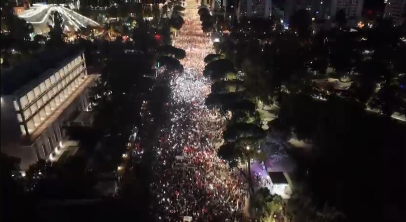 From flamingos to pensions: Albania's protest puts Brussels on the spot ...